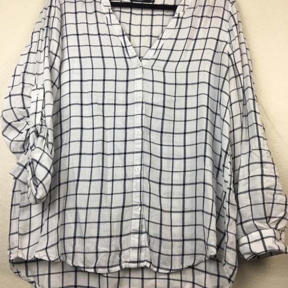 Max Jeans | Tops | Max Jeans Flannel Blouse Large | Poshmark